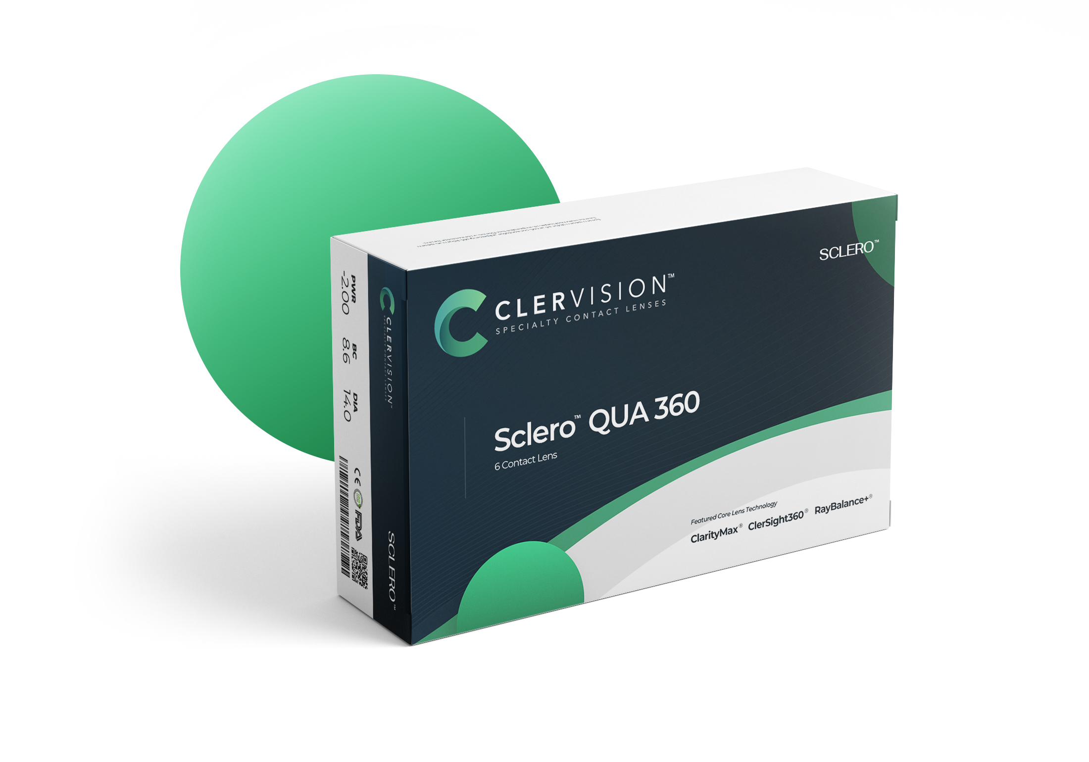 SCLERO™ QUA 360 Scleral Lenses - Clervision
